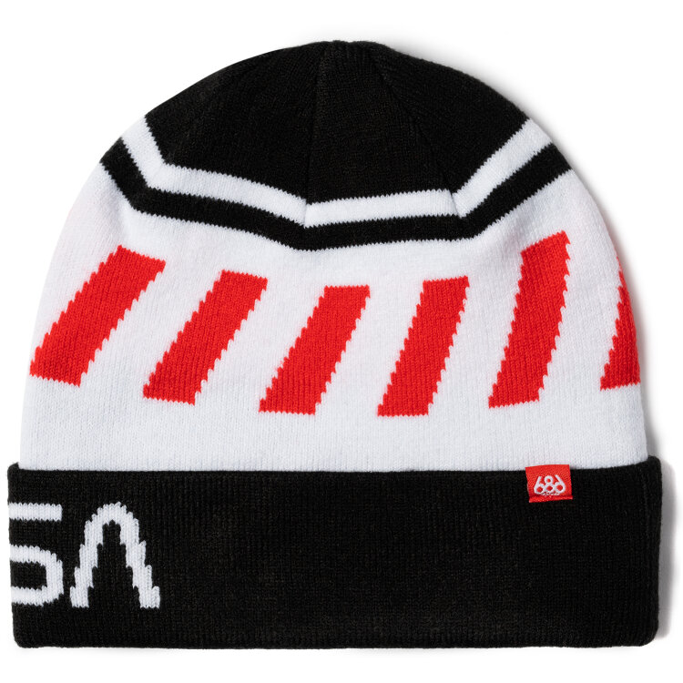 Шапка 686 Mens Nasa Beanie Black 2022 – купить в магазине ridestep